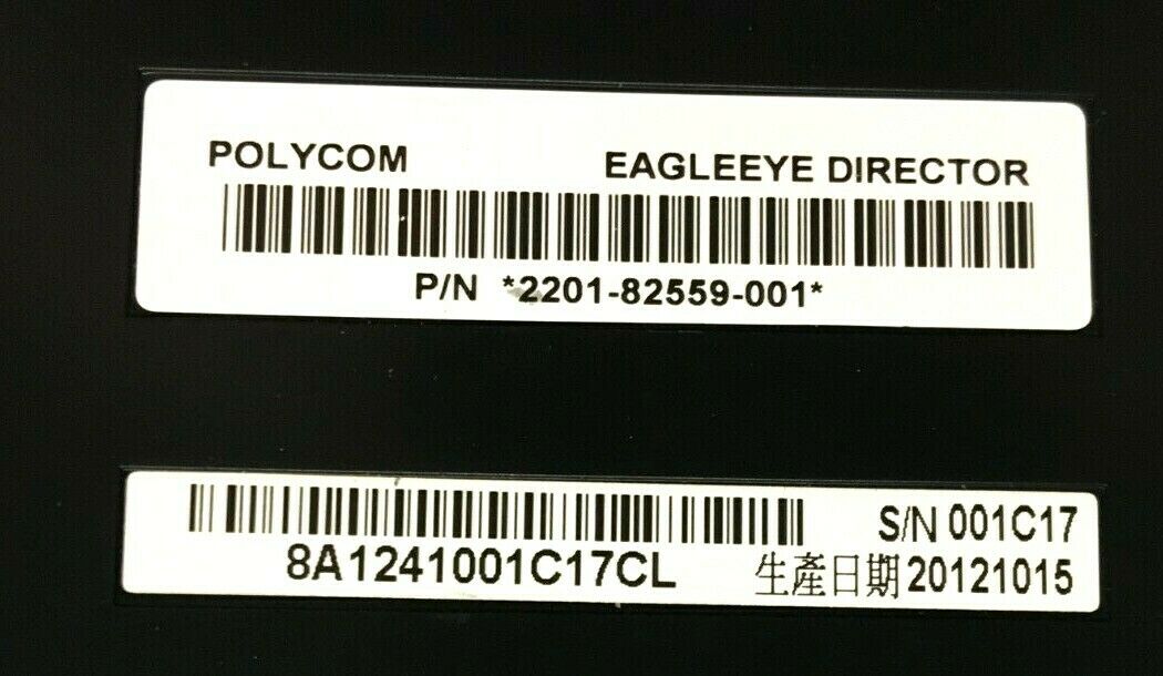 Polycom EagleEye Director With 2 Video Conferencing Cameras 2201-82559 ...