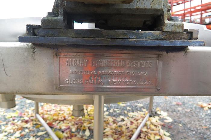 Used ALBANY ENGINEERED SYSTEMS 55" GRAVITY STRAINER S/S for Sa...