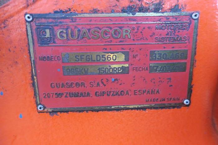 Used 2008 Guascor SFGLD560 - 952 KWe for Sale in Waregem, Belgium