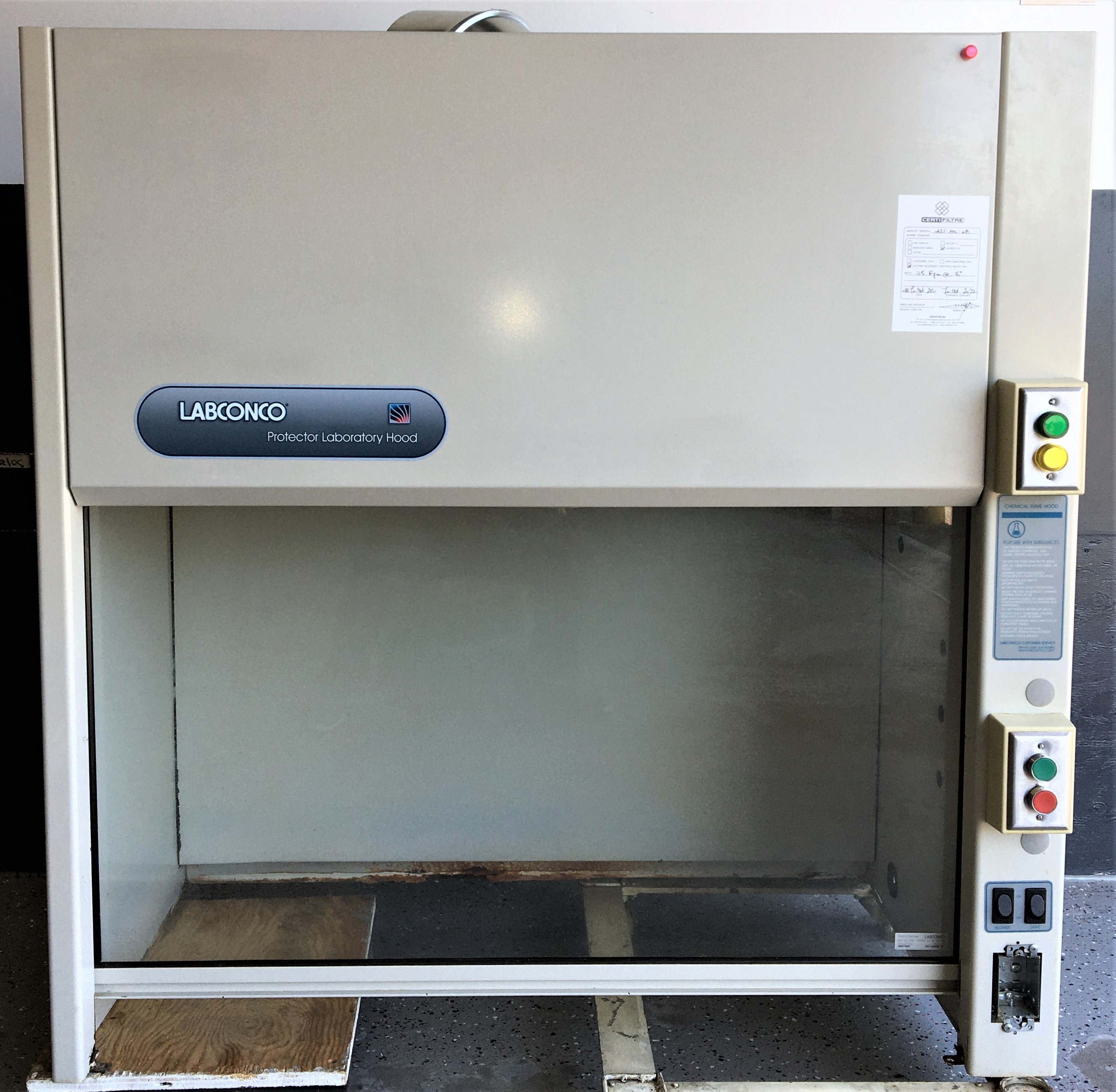 Labconco Purifier Class Ii Biosafety Cabinet Delta Series Manual ...