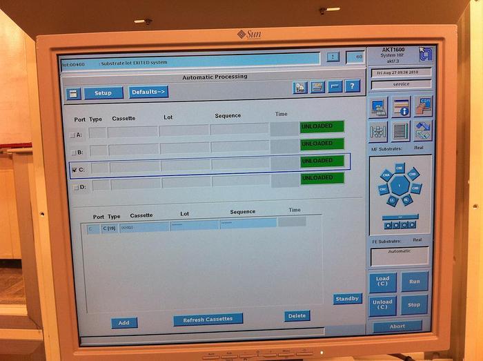 Used AMAT AKT 1600 PECVD for Sale at Tara Semiconductor Technology