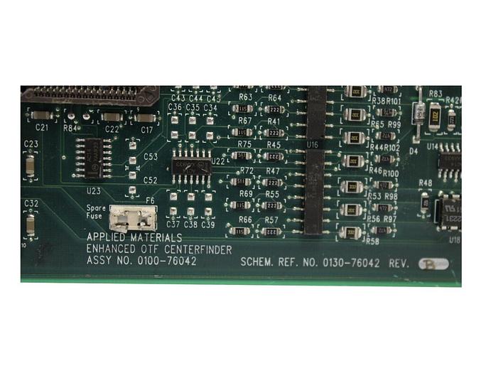 Used AMAT 0100-76042 REV B APPLIED MATERIALS ENHANCED OTF CENTERFIN...