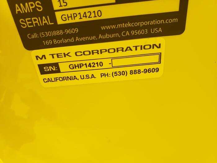 Used Mtek Corp SRD 4300S (single bolt rotor mounting), with digital...