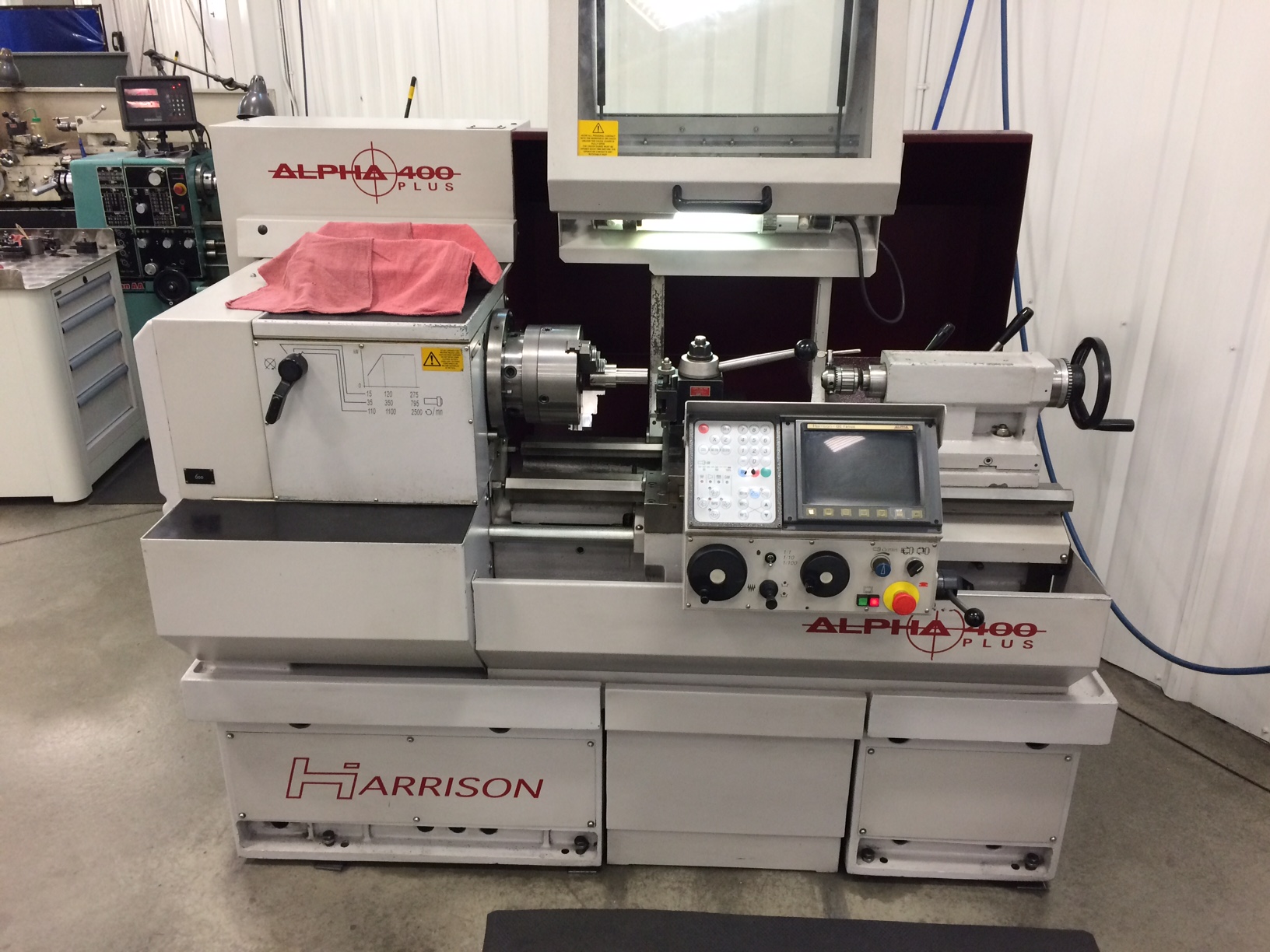 Used 1997 Harrison Alpha 400 Plus CNC Engine Lathe #1558 for Sale i...