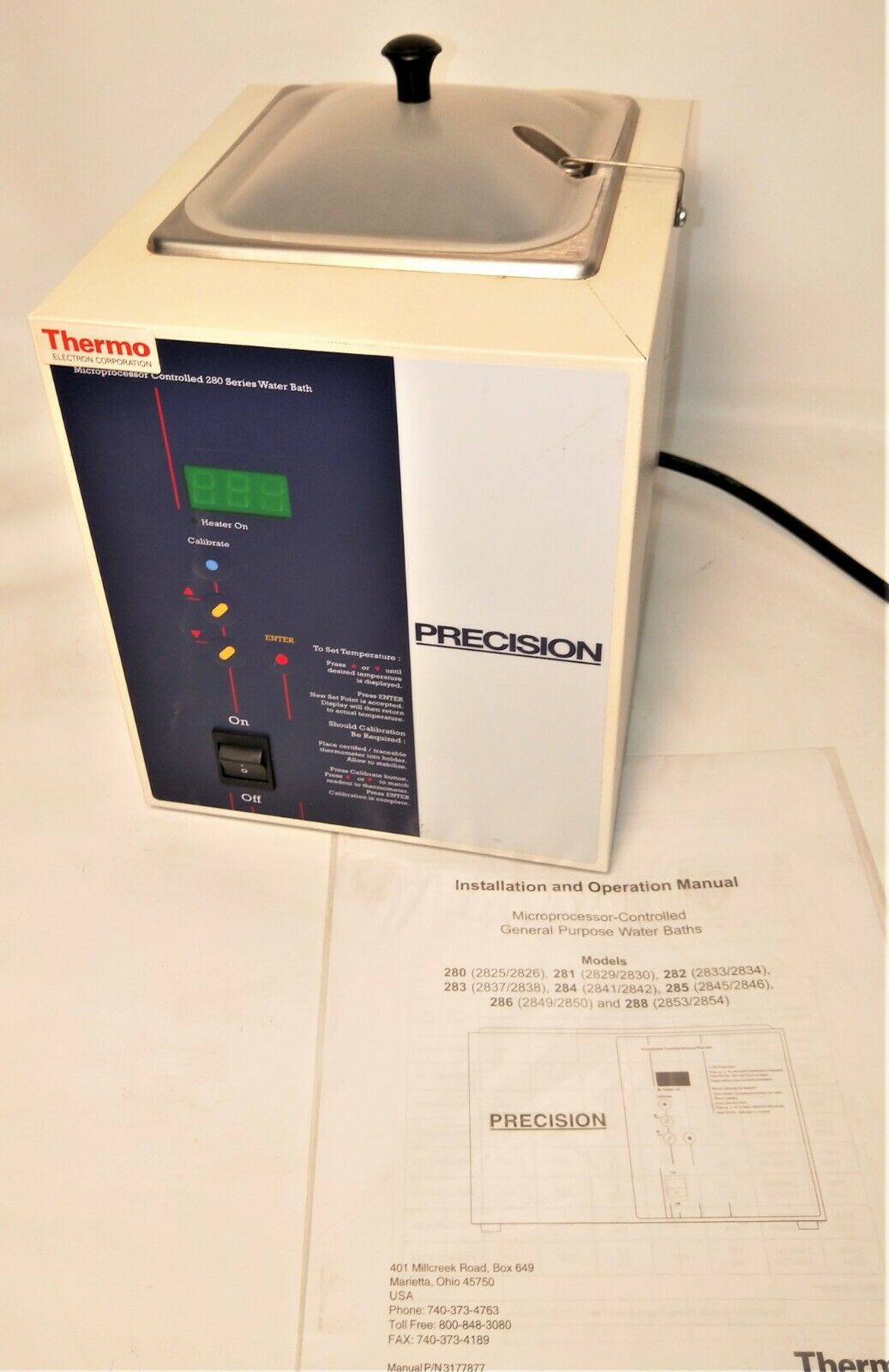 Used Thermo Precision Scientific 2829 Water Bath - 2.5L for Sale at ...