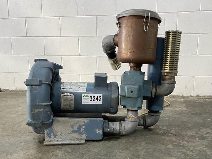 Used Ametek Rotron DR606 Regen Blower for Sale at Steep Hill Equipment ...