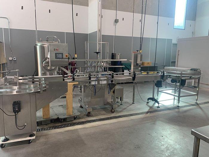 Used JDA 4-Head Bottling Line for Sale at Steep Hill Equipment Solutions