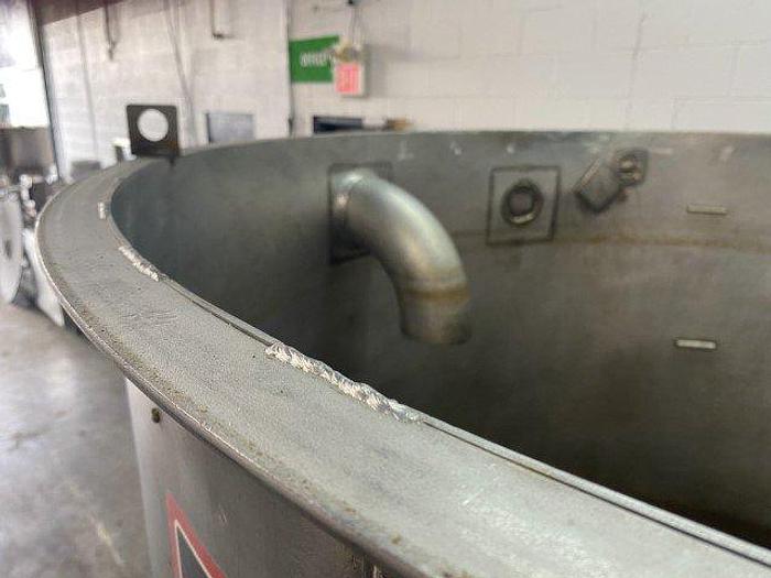 Used SS 1000 Gallon Slope-Bottom Tank for Sale at Steep Hill Equipment ...