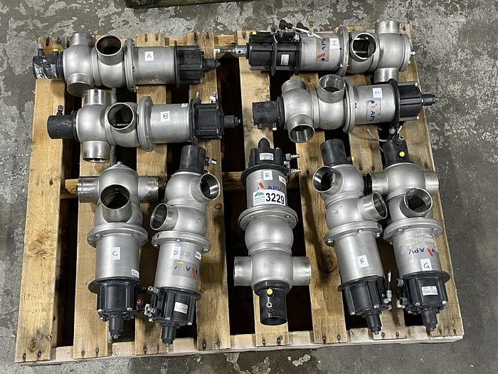 Used APV DE34-3 Delta Double Seat Valve for Sale at Steep Hill ...