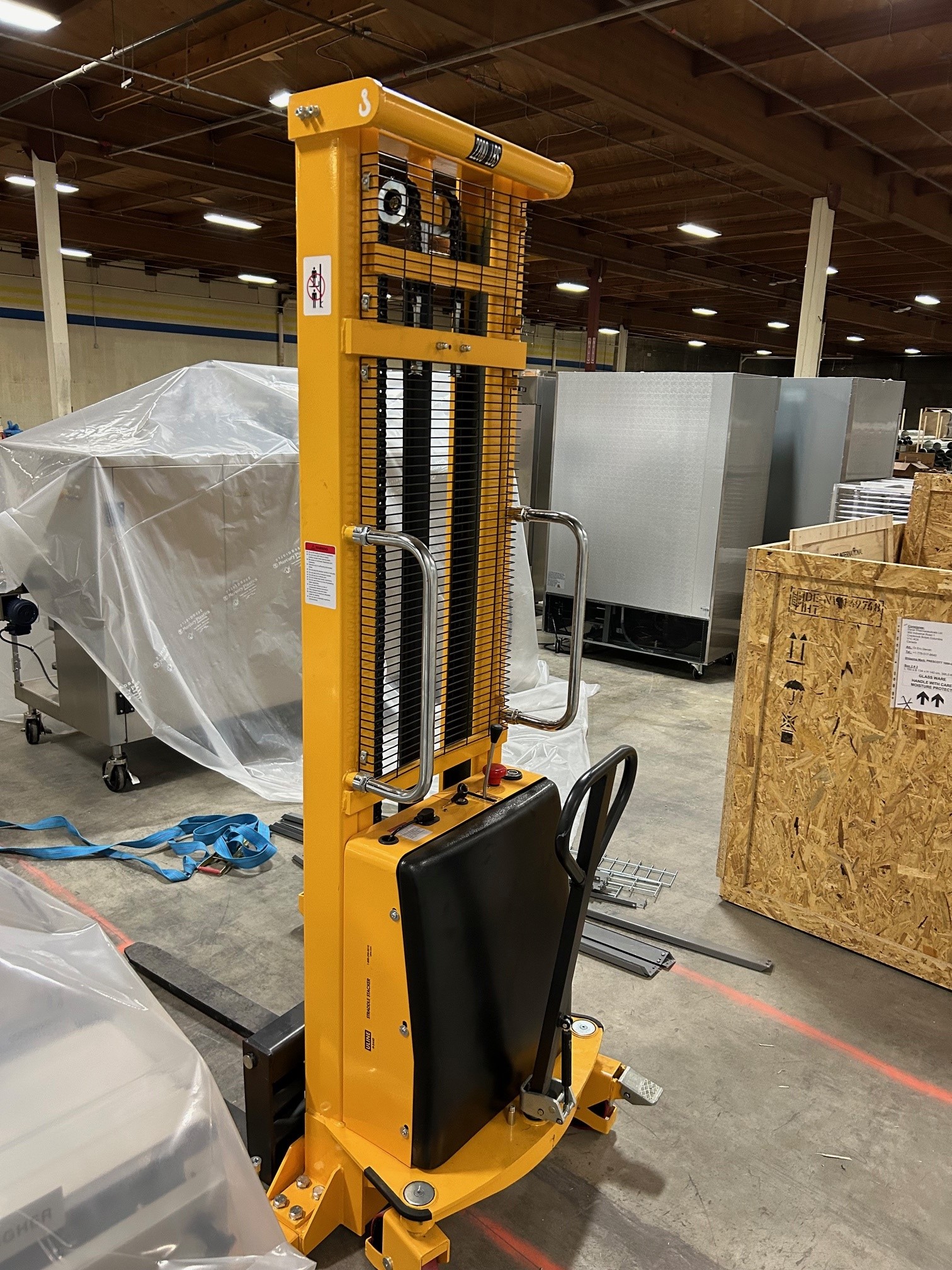 Used ULINE Straddle Stacker for Sale at Steep Hill Equipment Solutions