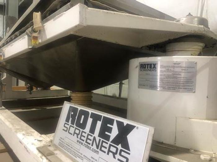 Used Rotex R3221SAN General Purpose Screener for Sale at Steep Hill ...