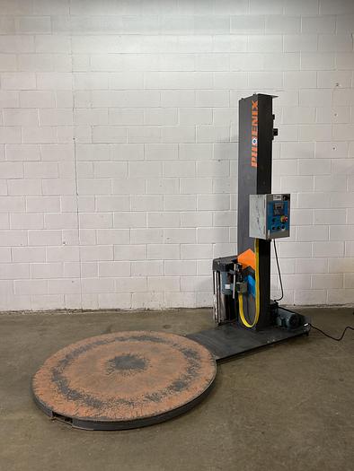 Used Phoenix PLP-2100A Semi-Automatic Pallet Stretch Wrapper for Sale ...