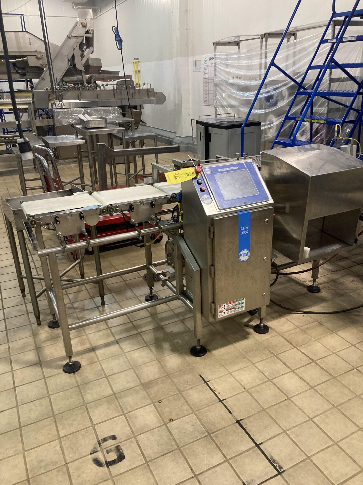 Used Loma Checkweigher Inline Conveyor System for Sale at Steep Hill ...
