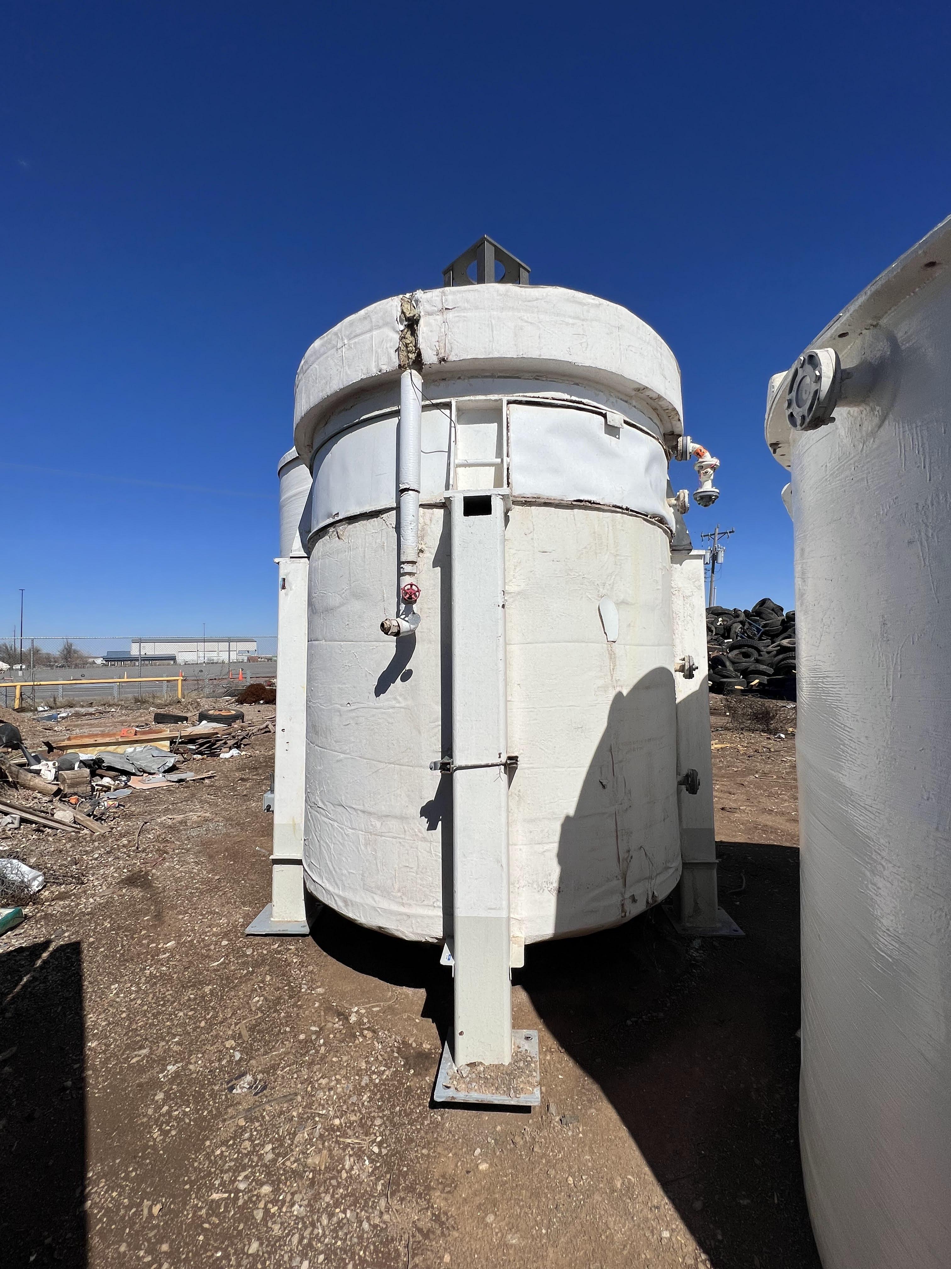 Used Dimple Jacketed Reactor Tank with Agitation for Sale at Steep Hill ...