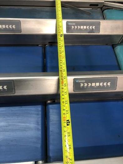 Viscon 17' Checkweigh Line Sigma Conveyor