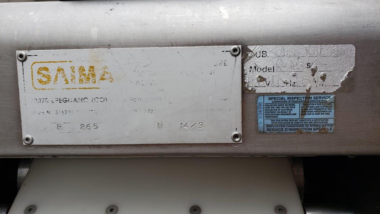 Used Saima R265 Stuffed Pasta Former for Sale at Steep Hill Equipment ...