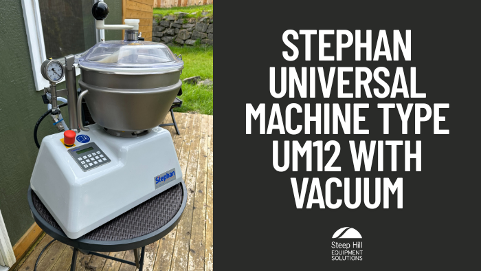 Used Stephan Universal Machine Type UM12 with Vacuum for Sale at Steep Hill Equipment Solutions
