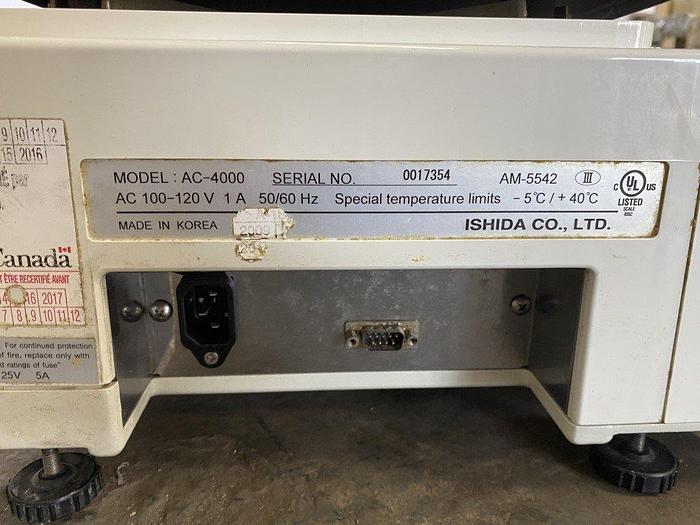 Ishida AC-4000 System Scale Printer