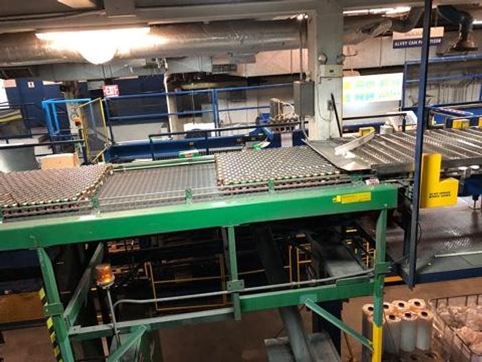 Used Wyard-Simplimatic BDA-3200 Bulk Can Depalletizer for Sale at Steep ...