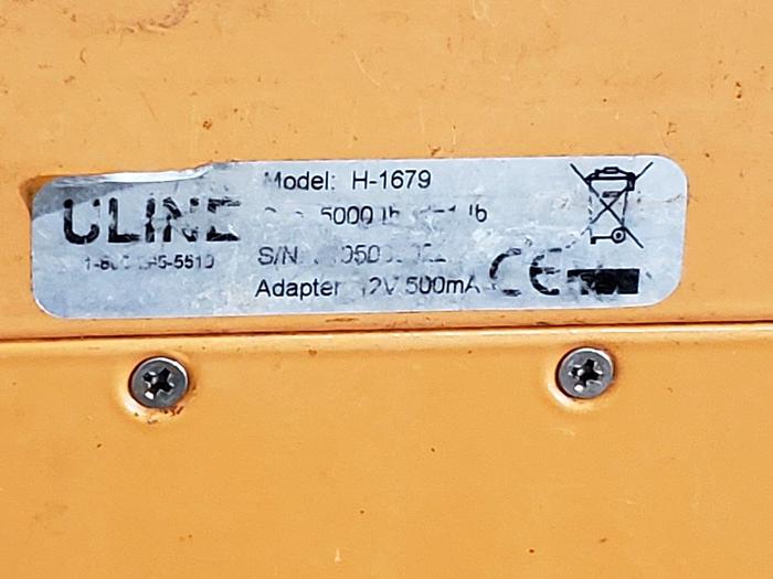 Used Uline H-1679 Pallet Truck Scale for Sale at Steep Hill Equipment ...