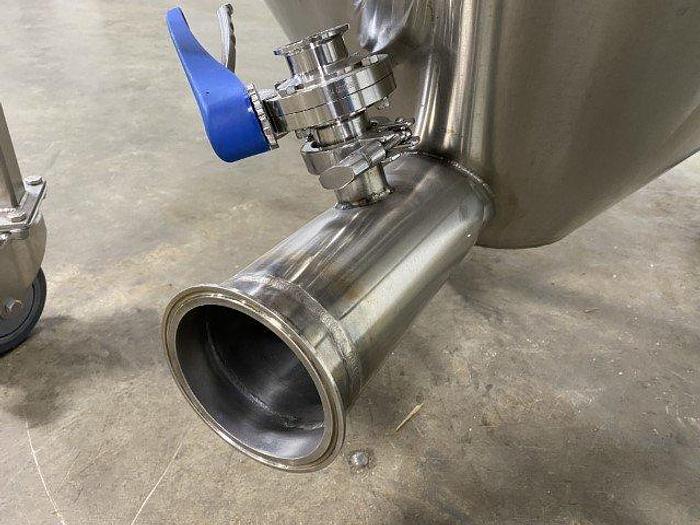 Used SS Lidded Hopper With Agitator for Sale at Steep Hill Equipment ...