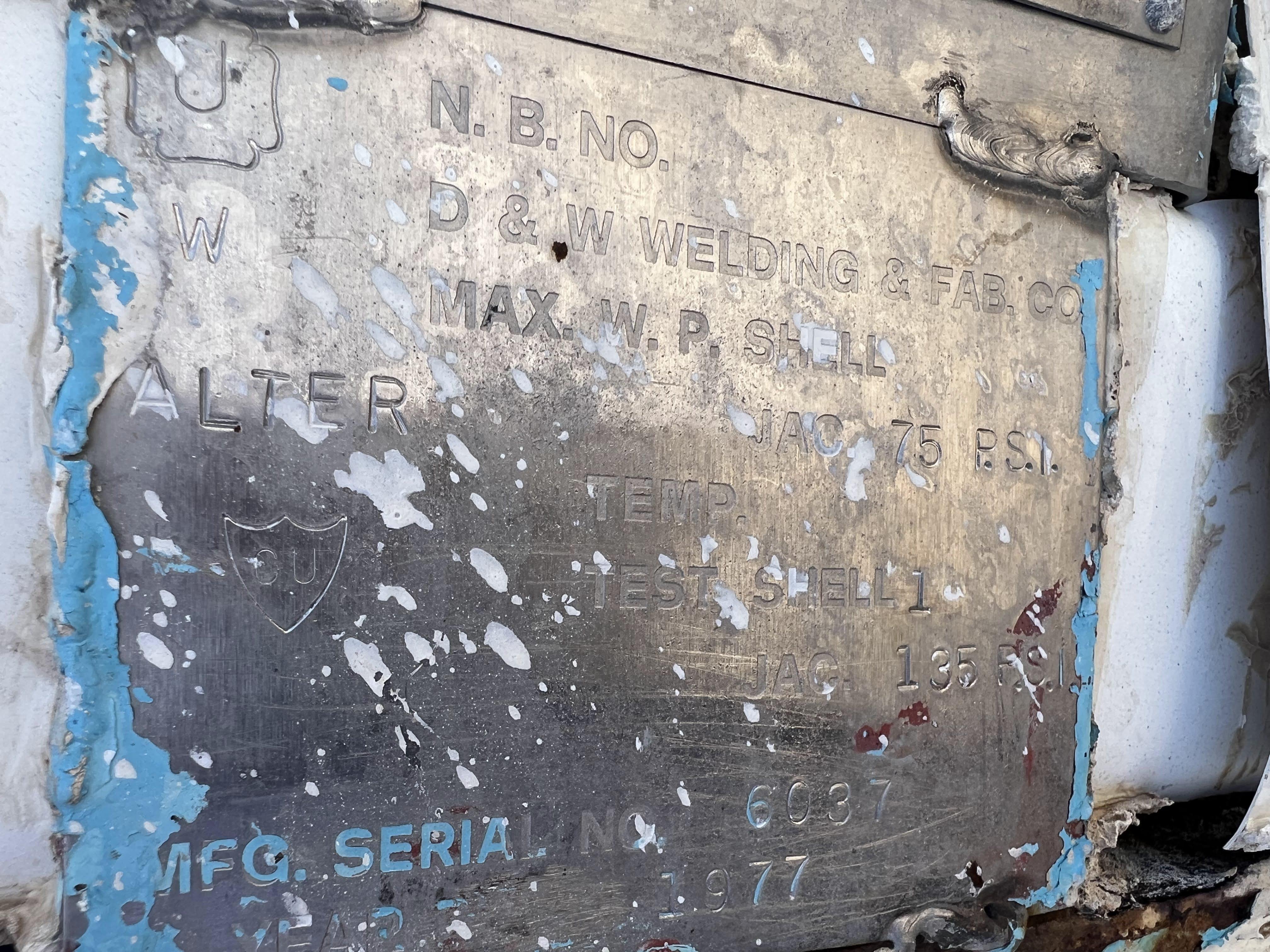 Used Dimple Jacketed Reactor Tank with Agitation for Sale at Steep Hill ...