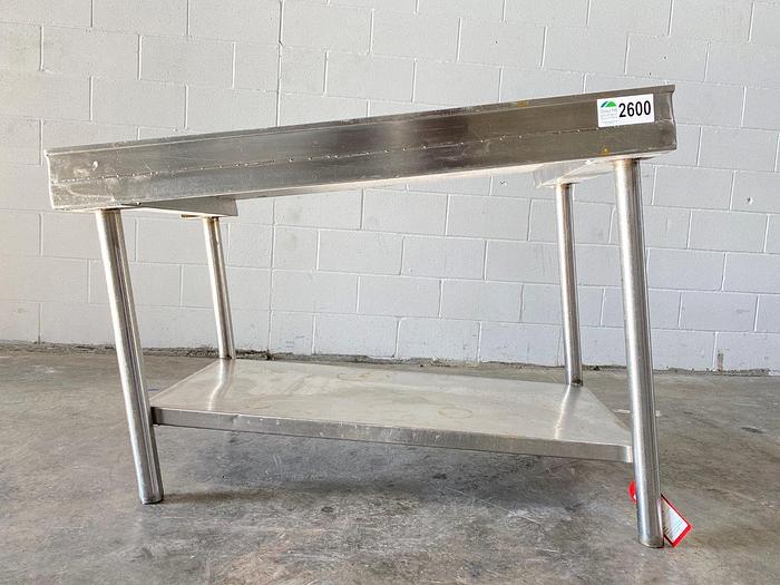 Used SS Inclined Table for Sale at Steep Hill Equipment Solutions
