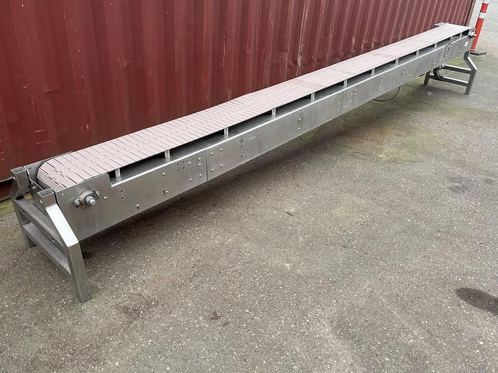 Used 17'L Inclined Modular Conveyor for Sale at Steep Hill Equipment ...