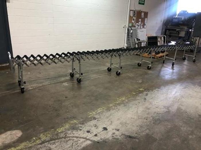 Used NestaFlex 226 Flexible Expandable Skate Wheel Conveyor for Sale at ...