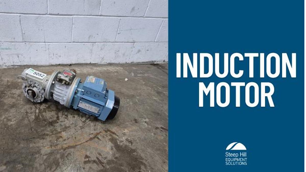 Used ABB 3-Phase Induction Motor with Speed Drive for Sale at Steep ...