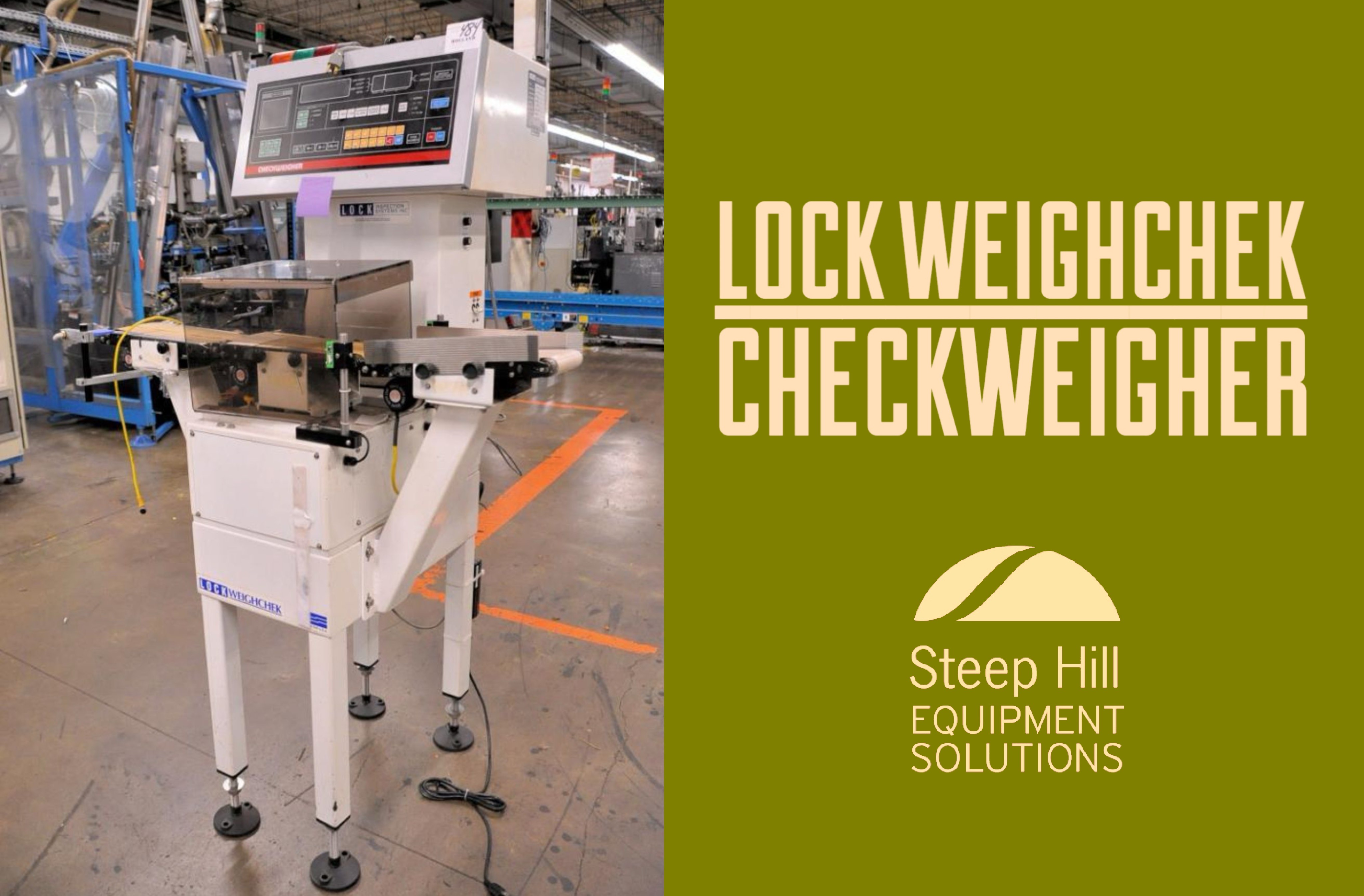 Used Lock Weighchek Checkweigher for Sale at Steep Hill Equipment Solutions