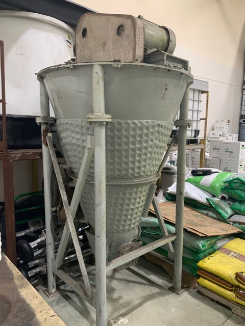 Used JH Day Jacketed Nauta Mixer & Unloading Conveyor for Sale at Steep ...