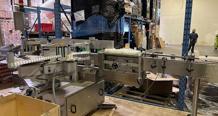 Used Capmatic LabelStar System 2/1 T-100 Labeller for Sale at Steep ...