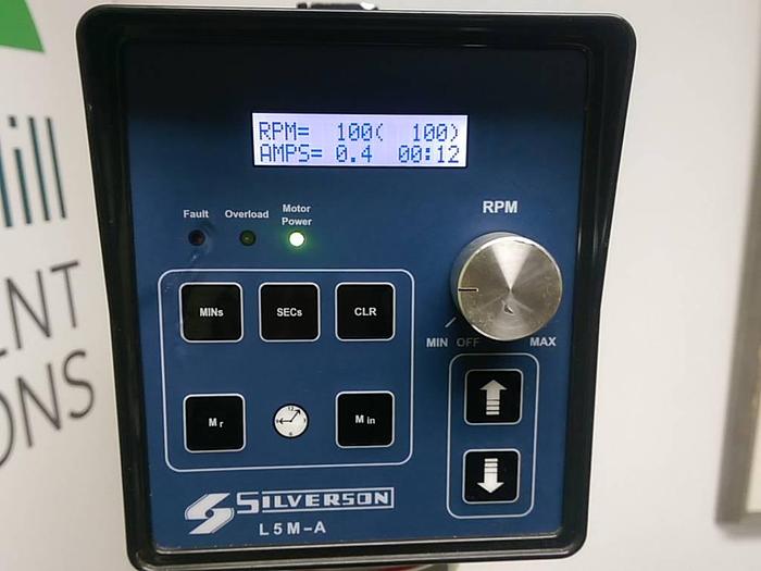 Used Silverson High Shear Lab Mixer for Sale at Steep Hill Equipment ...