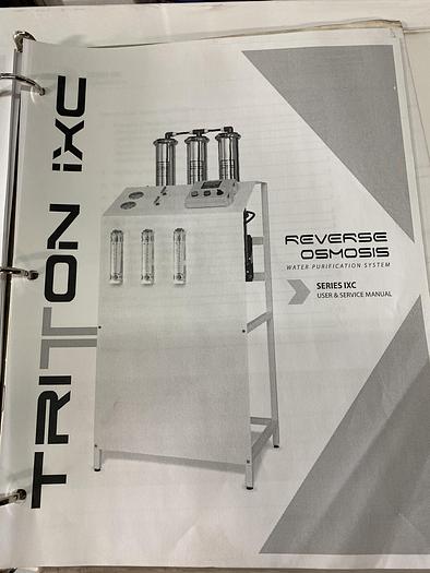 Used Triton IXC Reverse Osmosis Water Purification System for Sale at ...