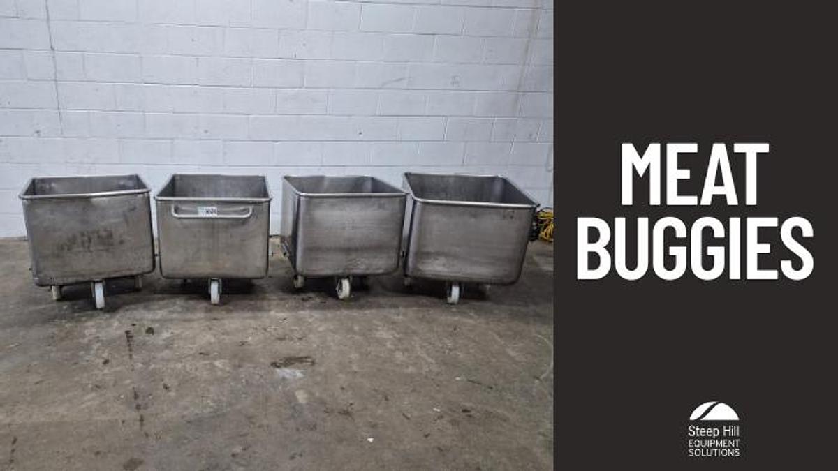 Used Stainless Steel Meat Buggies for Sale at Steep Hill Equipment ...