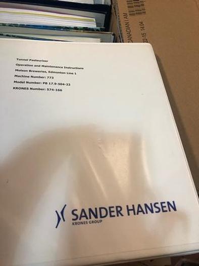 Used Sander Hansen Tunnel Pasteurizer for Sale at Steep Hill Equipment ...