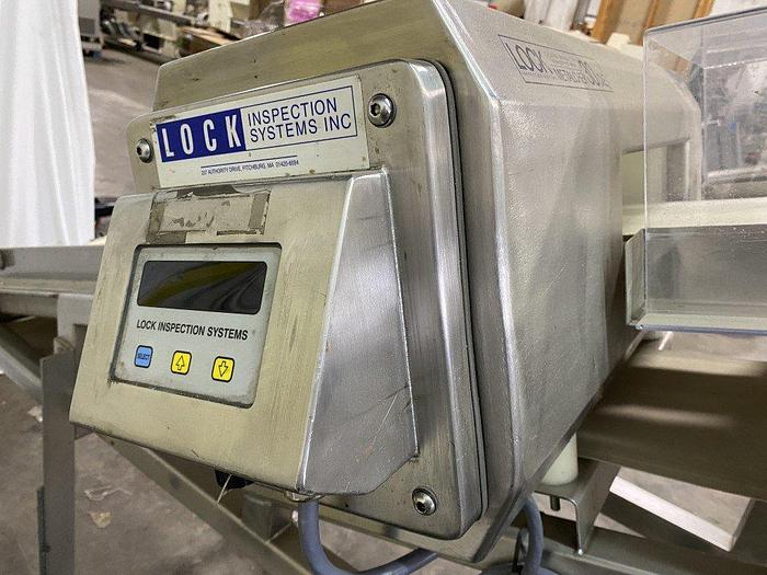 Incline Conveyor With Metal Detector & Scales