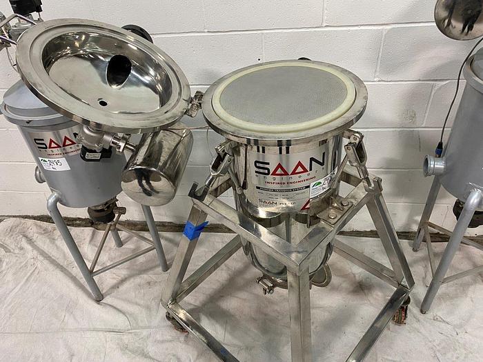 Used Saan PTS-1500 Powder Transfer System for Sale at Steep Hill ...