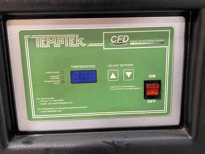 Used TempTek CFD-5A Air-Cooled Water Chiller for Sale at Steep Hill ...
