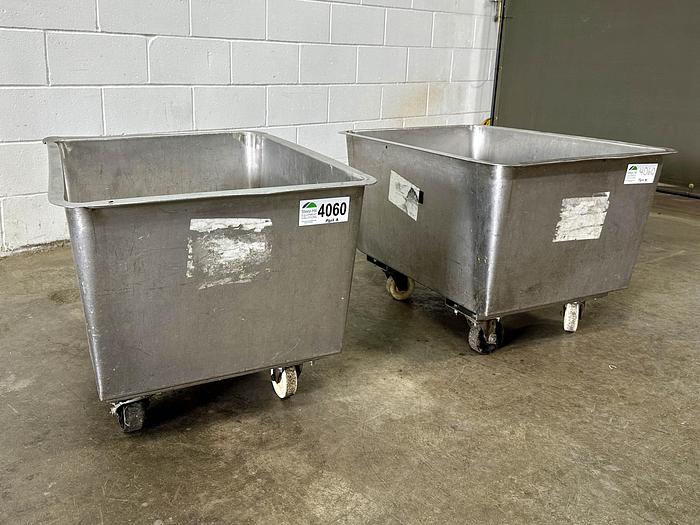 Used 40 Gal Rolling Bins for Sale at Steep Hill Equipment Solutions