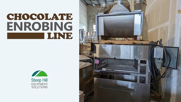 Used Schroederworks Chocolate Enrobing Line for Sale at Steep Hill ...