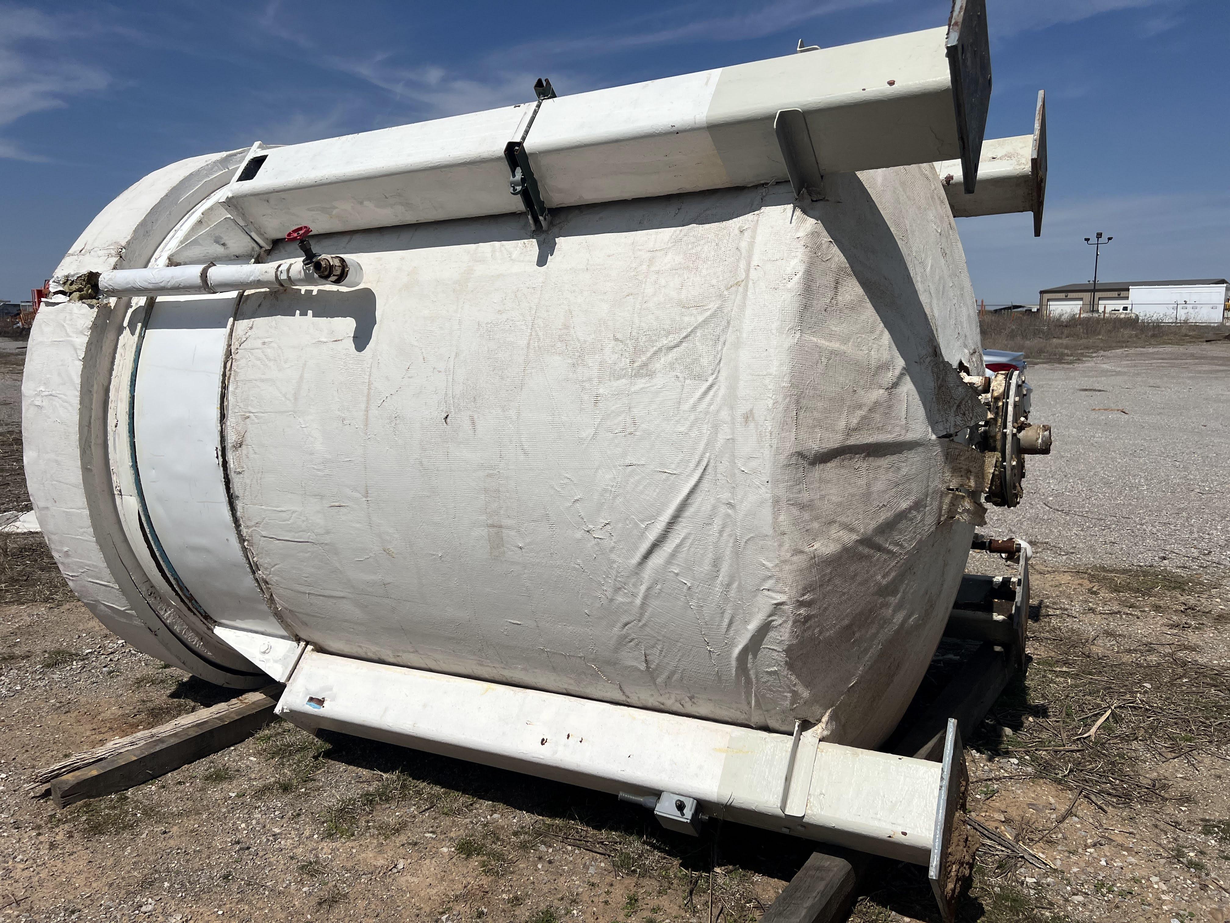 Used Dimple Jacketed Reactor Tank with Agitation for Sale at Steep Hill ...