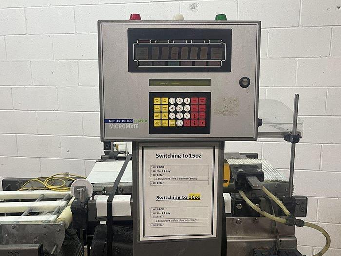 M-T Weight & Metal Detection System