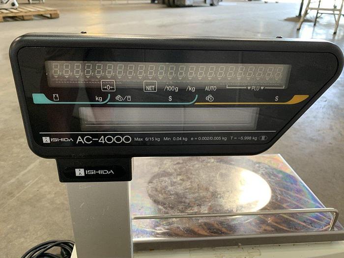 Ishida AC-4000 Deli Scale Printer