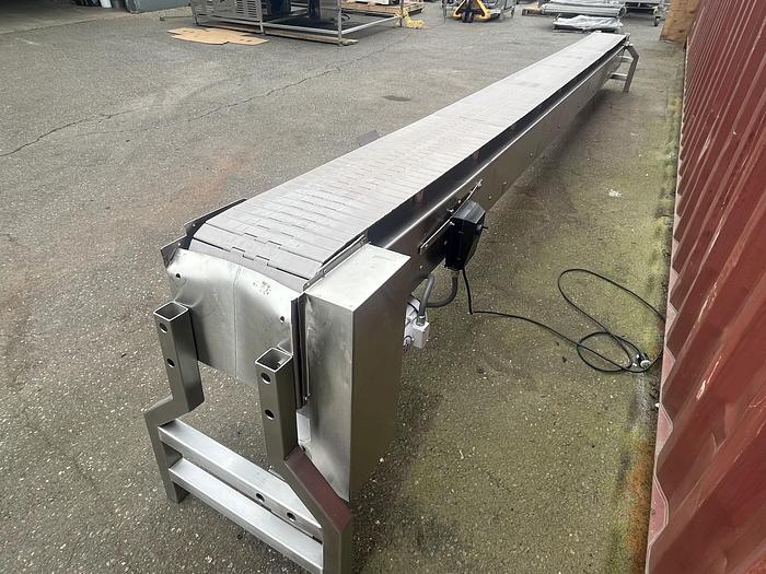 Used 17'L Inclined Modular Conveyor for Sale at Steep Hill Equipment ...