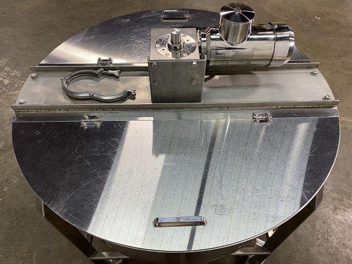 Used SS Lidded Hopper With Agitator for Sale at Steep Hill Equipment ...
