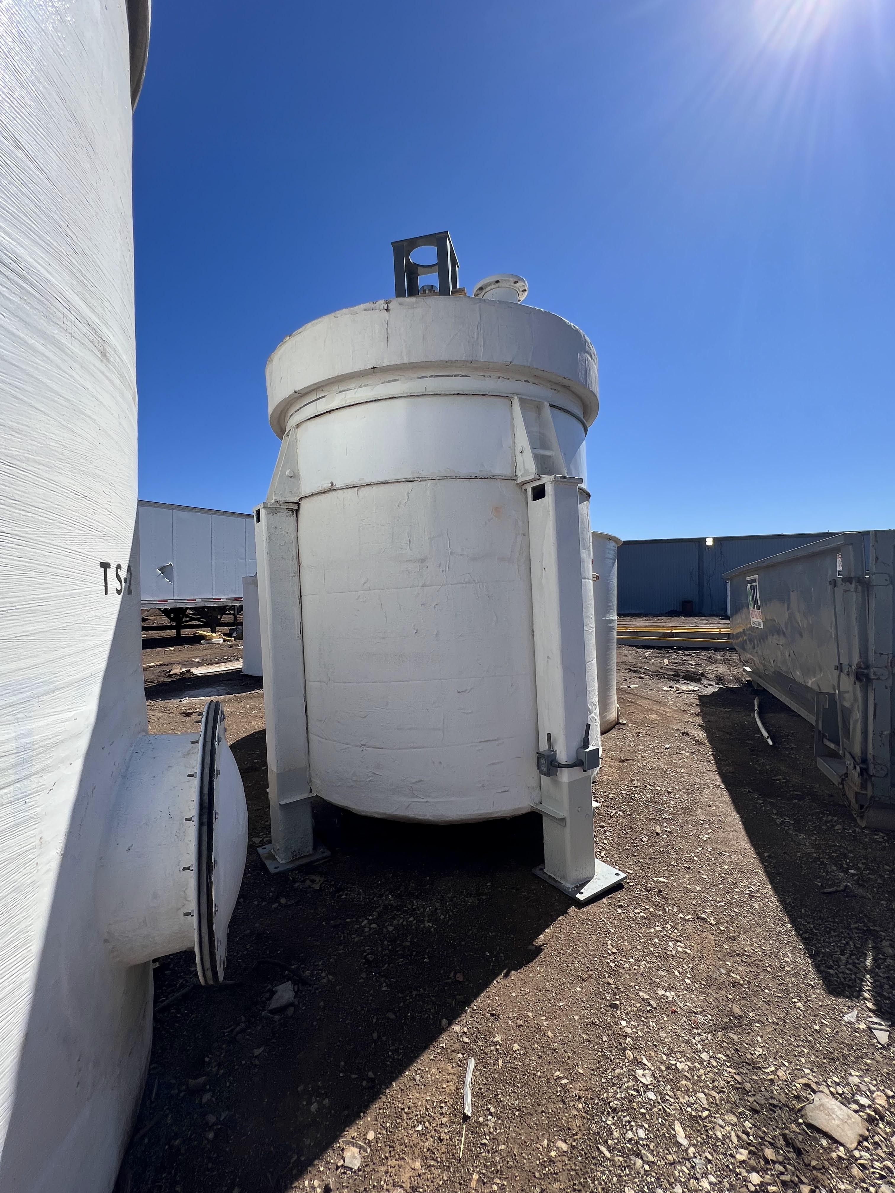 Used Dimple Jacketed Reactor Tank with Agitation for Sale at Steep Hill ...