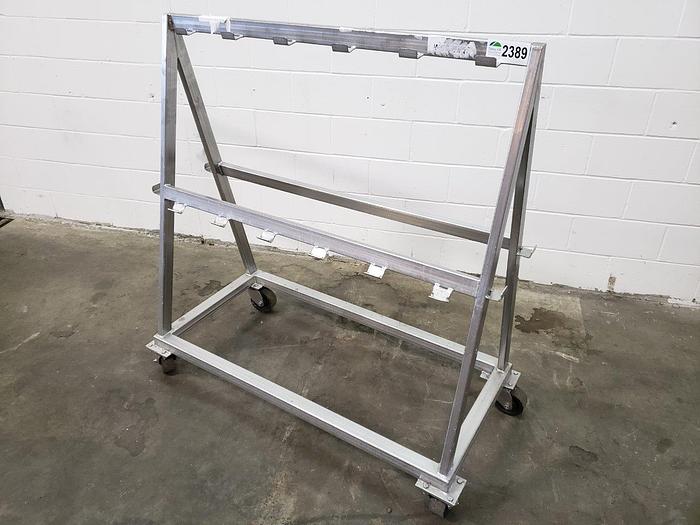 Used Rolling A-Frame Storage Rack for Sale at Steep Hill Equipment ...