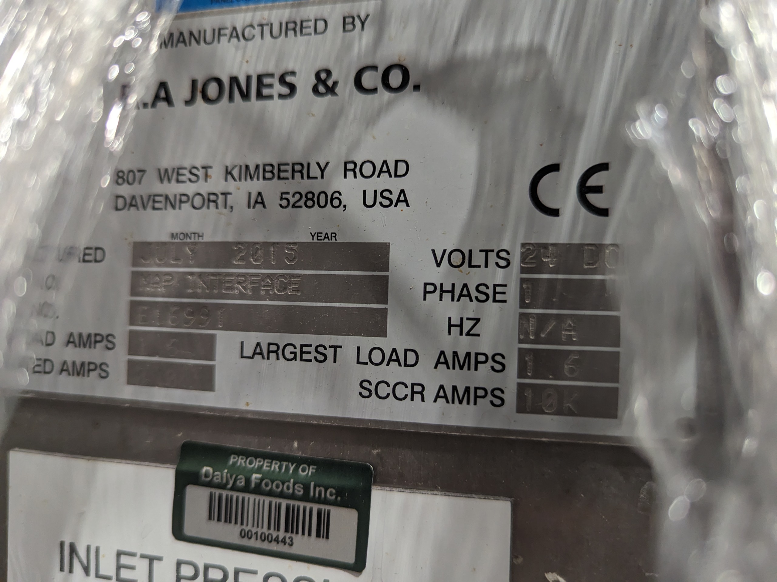 Used Winpak W-18 Pouch Machine for Sale at Steep Hill Equipment Solutions